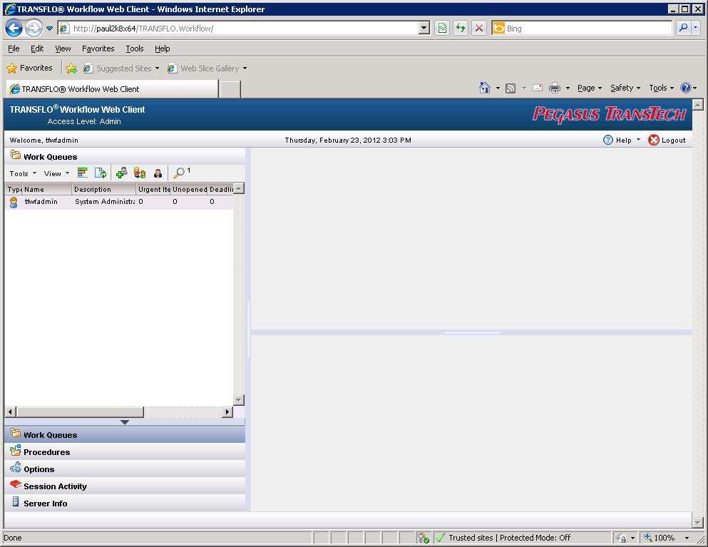 Install Transflo DMS Workflow Studio and Workspace